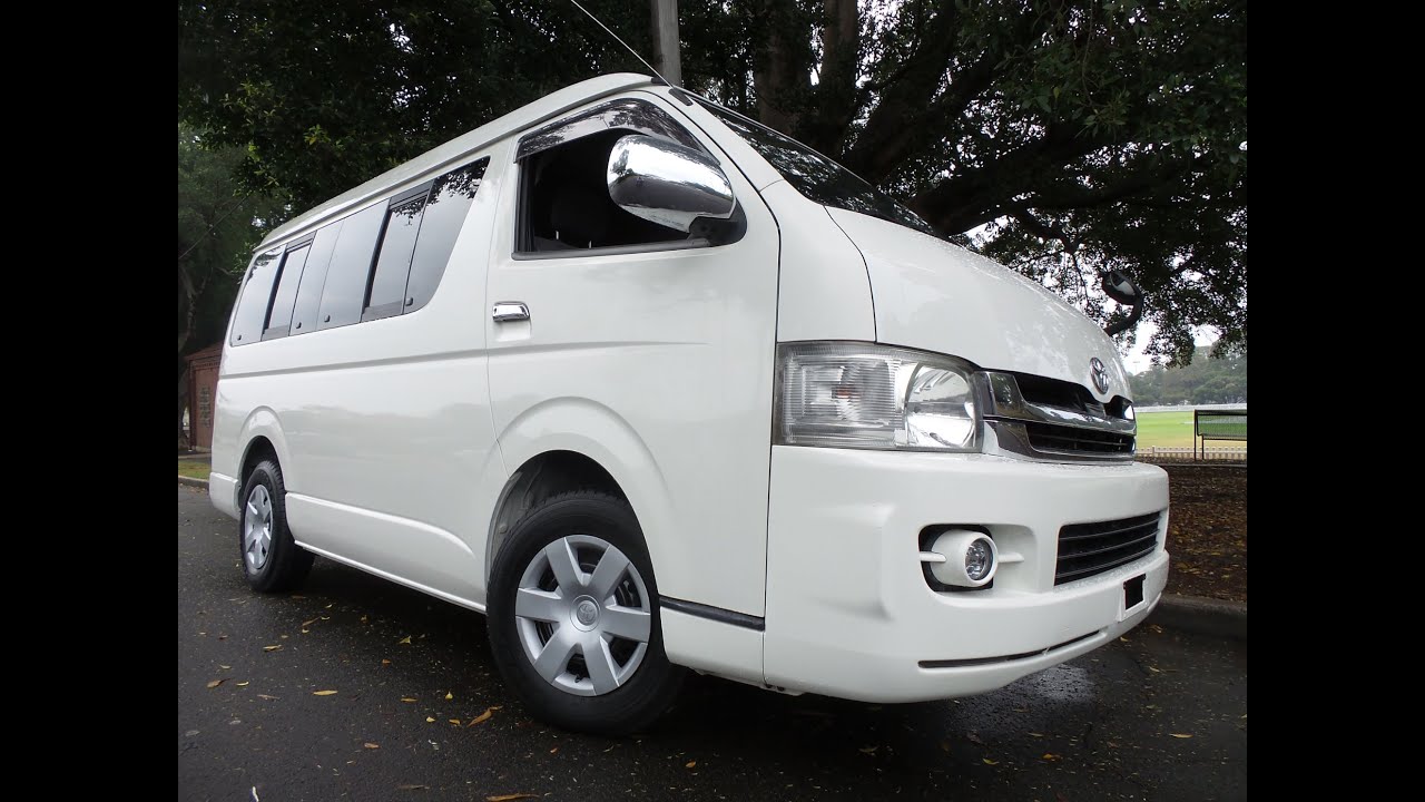 Hiace GL Widebody Luxury 10 Seater crazy low kms (37,000 kms) @ www ...