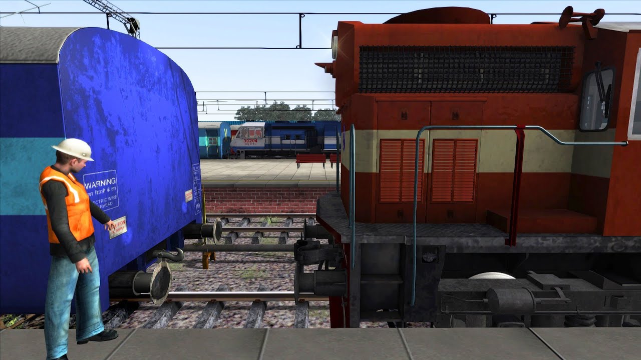 Shunting Train Duties At Ludhiana | Indian Railways - YouTube