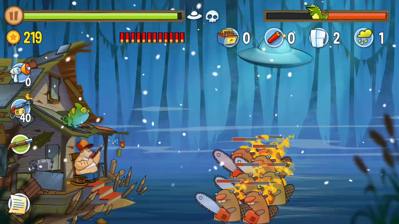 Swamp Attack Evil Episode 1 Level 10 UFO Must Die - YouTube