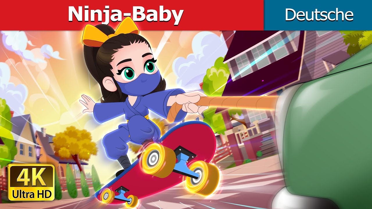 Ninja-Baby | Ninja Baby in German | @GermanFairyTales - YouTube