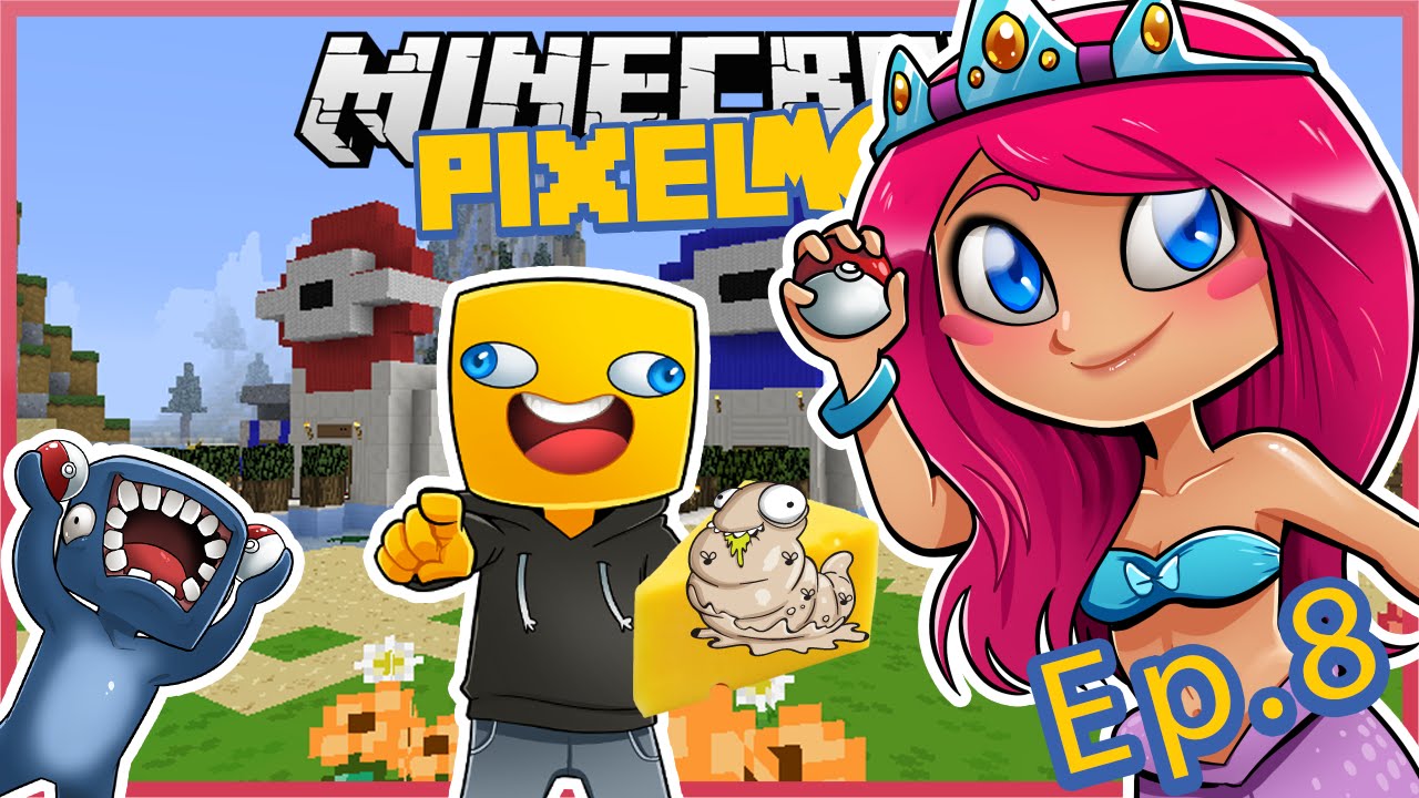 Pixelmon With Squid & Ash! Ep.8! Maggot Cheese! | Minecraft Lets Play ...