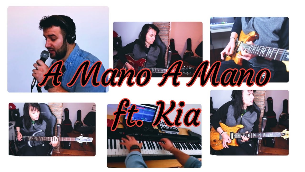 A Mano A Mano || Rino Gaetano || Cover (ft @kiawolf85 ) - YouTube