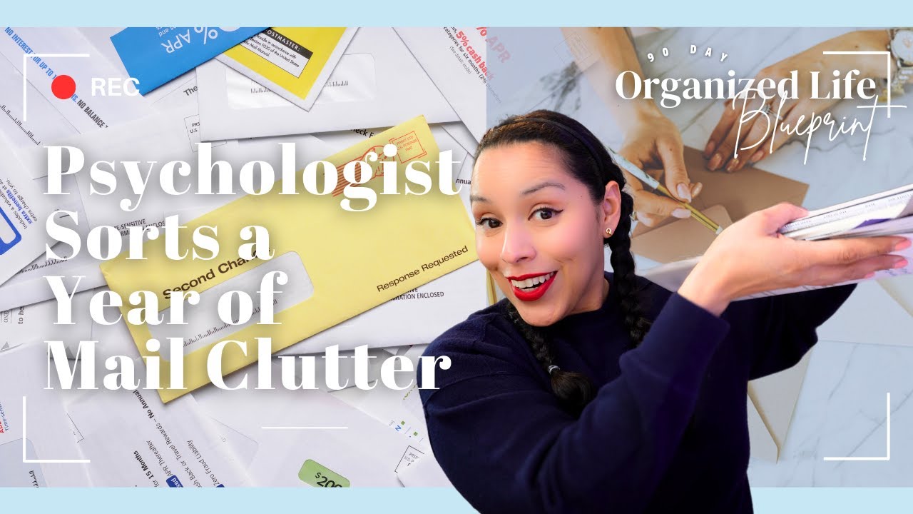 How to Get Control of Paper Clutter 📬 90 Day Life Reset Challenge - YouTube