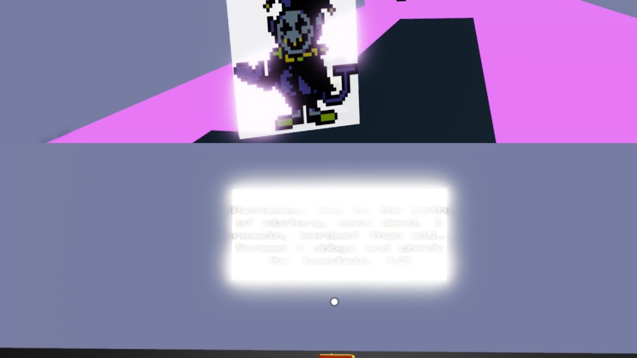 roblox DELTARUNE 3D RPG FINAL STRIKE (secret 4/5) - YouTube