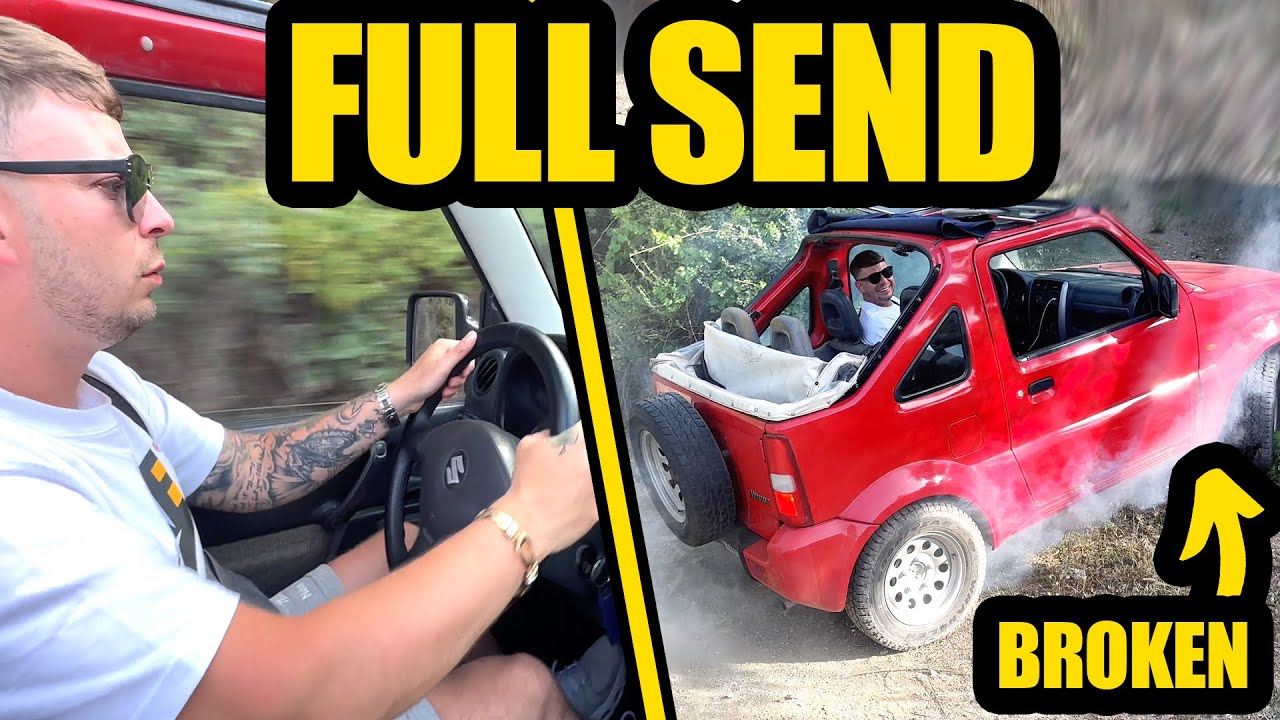 DRIVA DAVE FULLY SENDING IT OFF ROAD IN GREECE! - YouTube