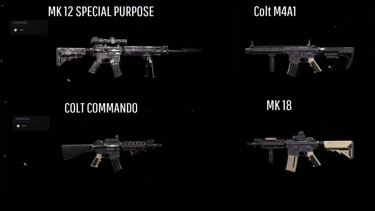 VARIANTES DE LA M4 DE LA VIDA REAL PARTE 2 - YouTube