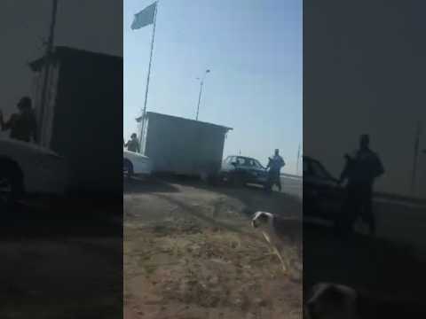 #pygg işgärleri bilen, ýol hereketinde dörän bidüzgünçilik #turkmenistan