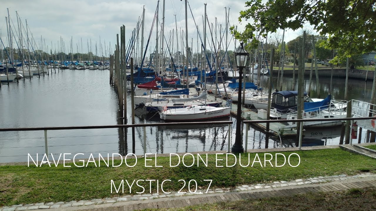 Navegando el Don Eduardo. Un velero Mystic 20.7 - YouTube