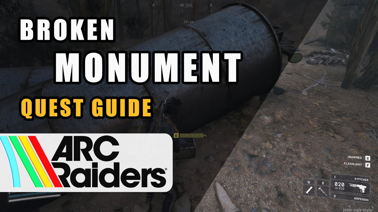 Broken Monument ARC Raiders Quest Guide | Fast & Easy Beginner Tutorial ...