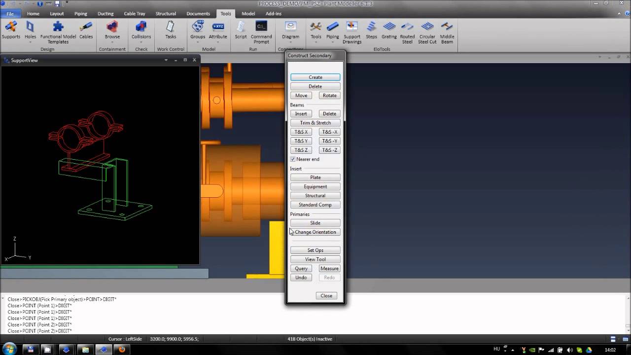 Cadmatic Plant Design Software - part 3. - YouTube