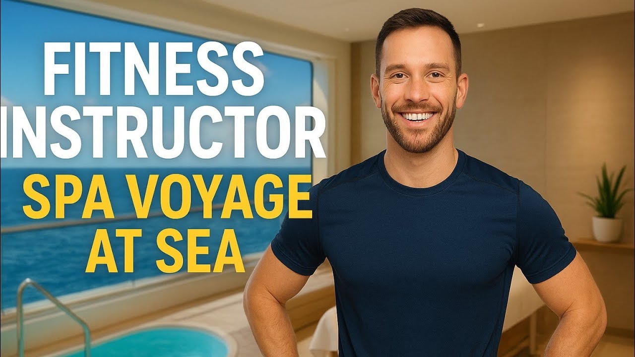 Fitness instructor and their Duties in a spa at Sea - YouTube
