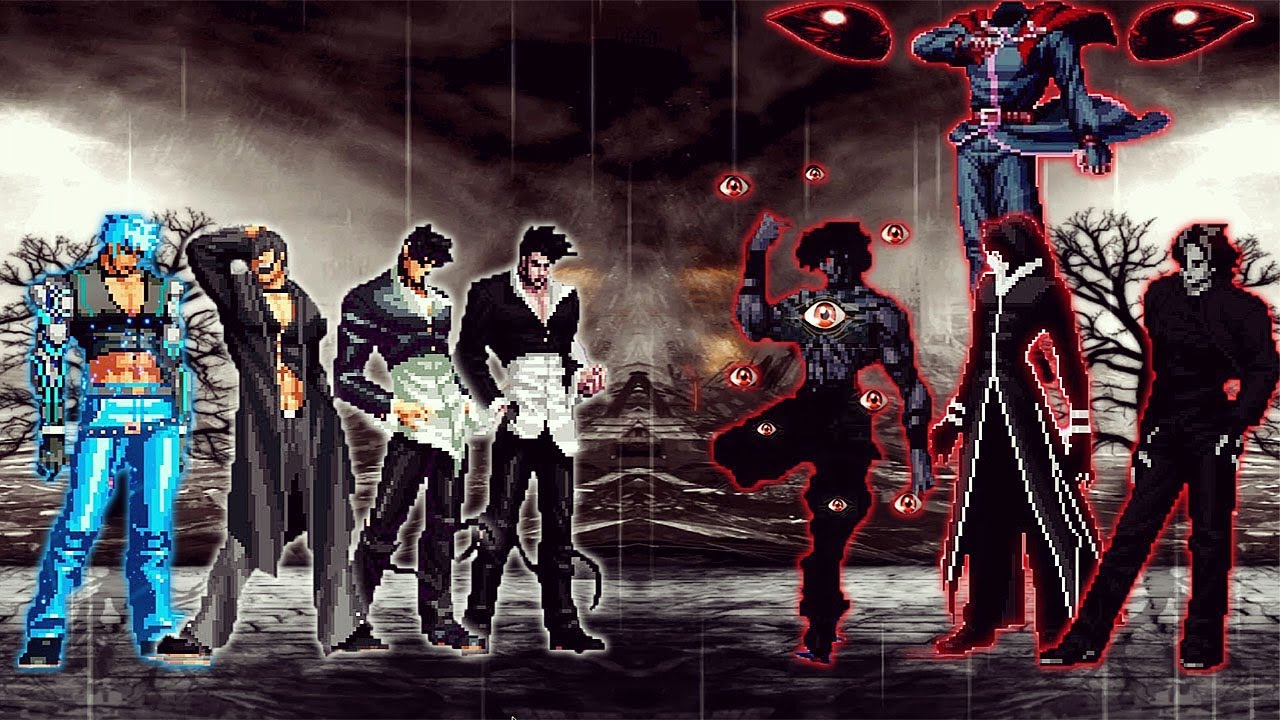 Iori Yagami Team Vs Horror Team | Mugen Fighters | KOF Mugen - YouTube