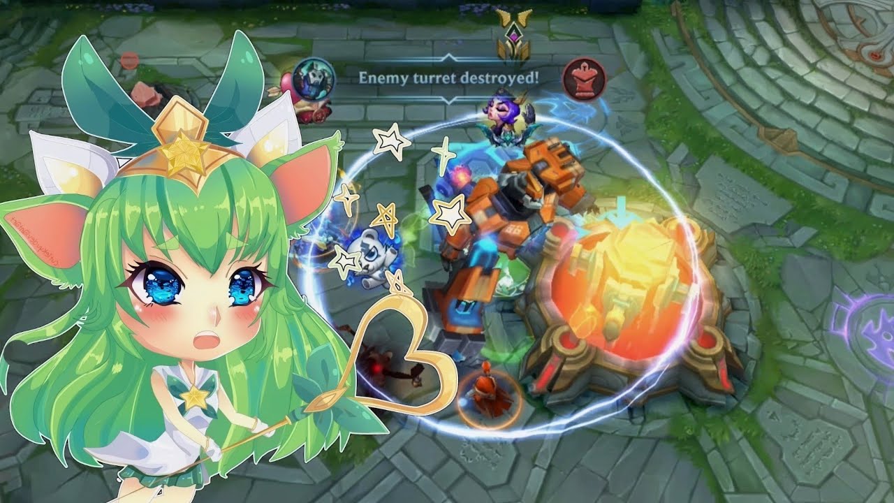 LULU support is to heal, buff repeat ( Don't KS) || WildRift - YouTube