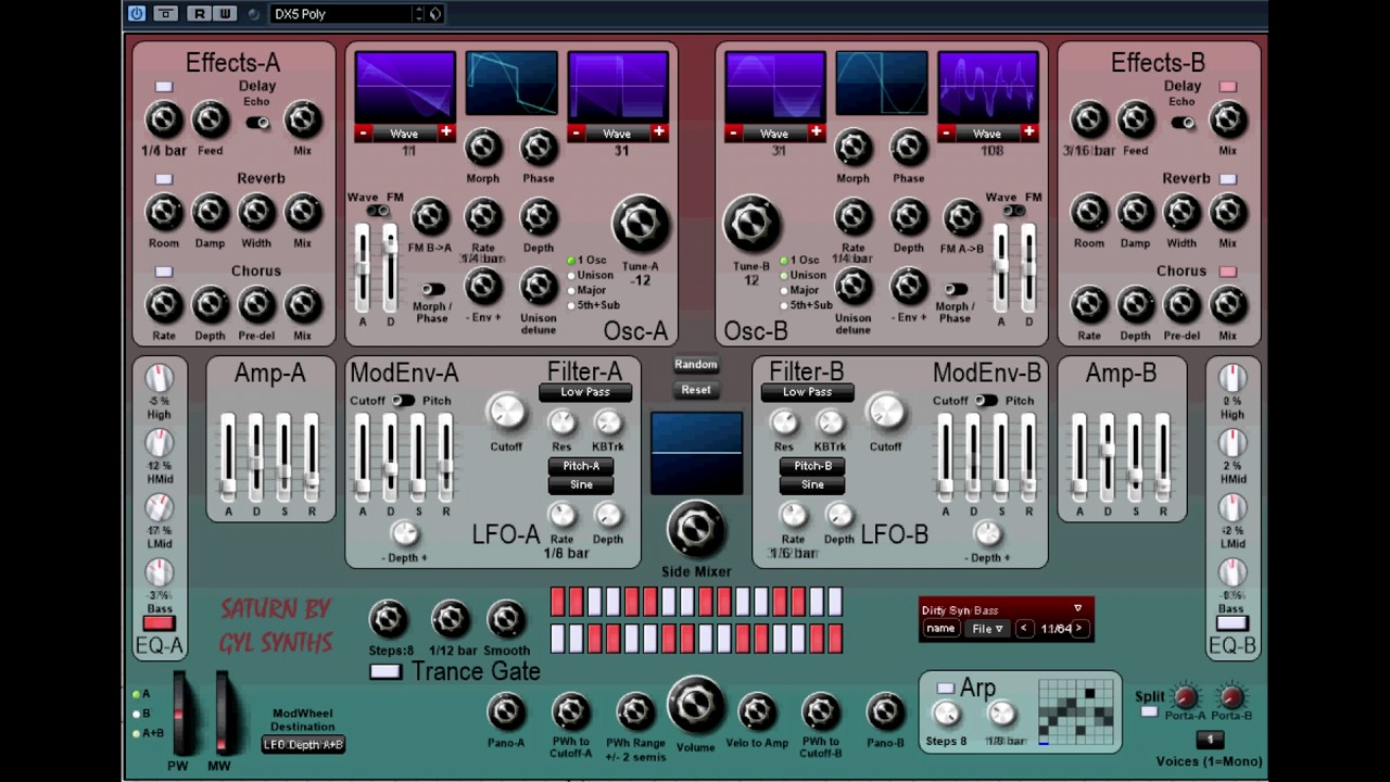 Free VST - Saturn Synth - vstplanet.com - YouTube
