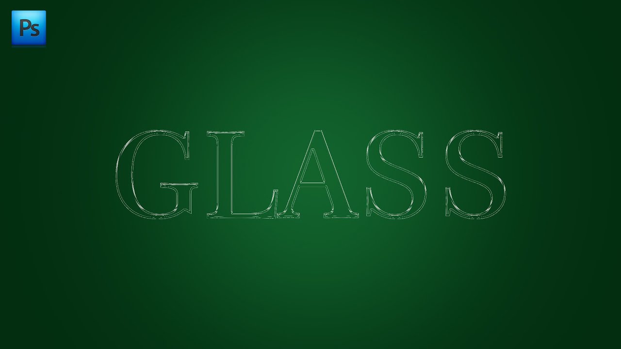 How to make a Realistic Glass Effect in 2 Minutes I #photoshoptutorial ...