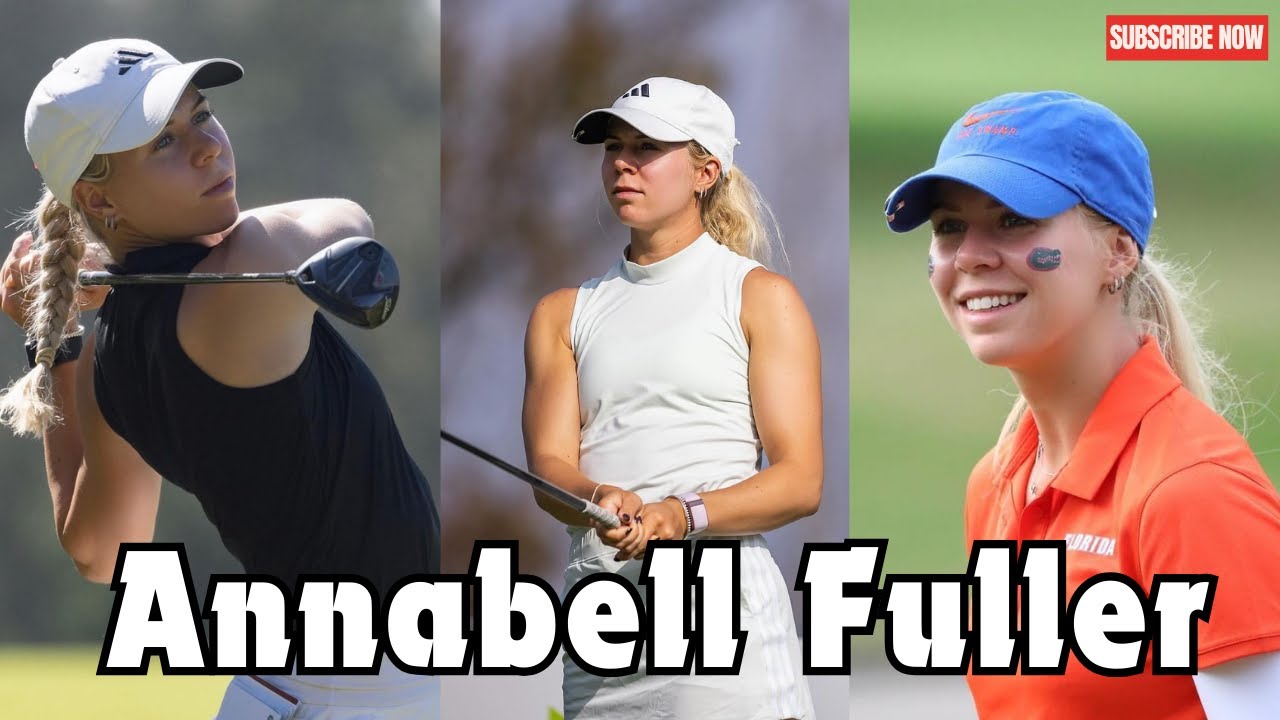 LPGA Sensation Annabell Fuller Powerful Golf Swing #secretgolftour ...