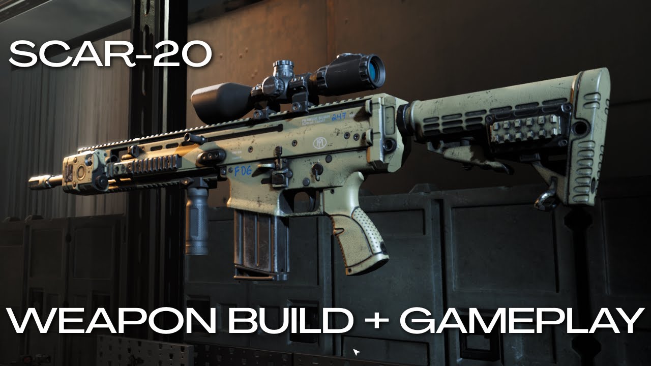 SCAR-20 Weapon Build and Gameplay | World War 3 - YouTube