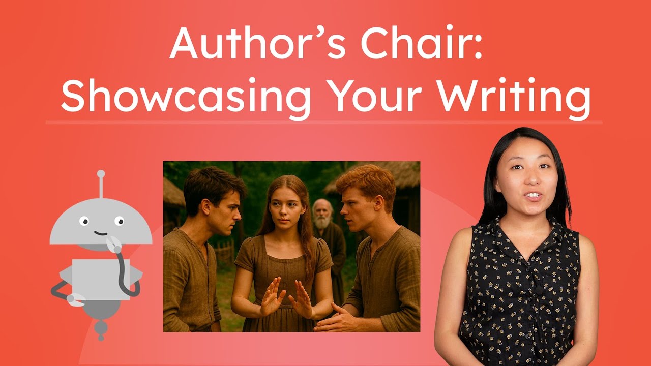 Author’s Chair: Showcasing Your Writing - Celebrate Your Creativity ...
