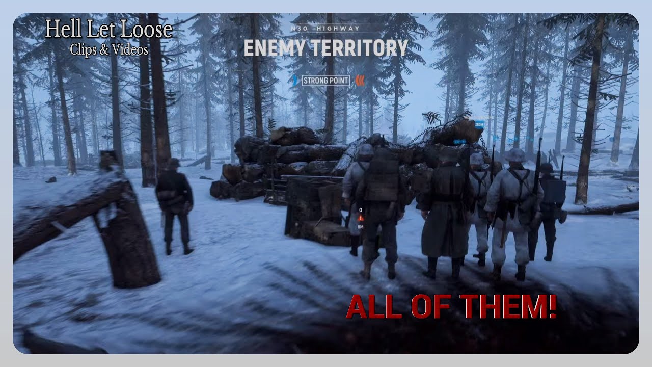 Hell Let Loose - Enemy Garrison Mow-down! | on #hellletloose - YouTube