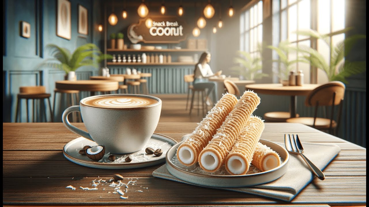 🍫 Snack Break Wafer Roll With Coconut | Best Snack Break Wafer Roll ...