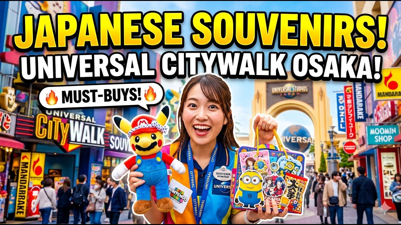 Universal Studios CityWalk:🇯🇵 Japanese Theme Park Souvenirs are NEXT ...