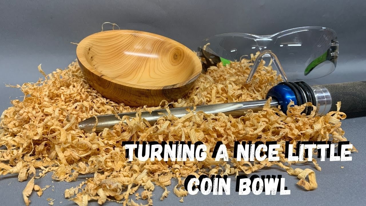 Woodturning | How To Turn Wood - Coin Bowl Tutorial - YouTube