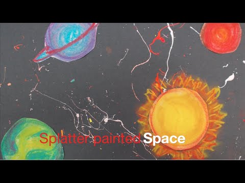 Splatter Painted Space - YouTube
