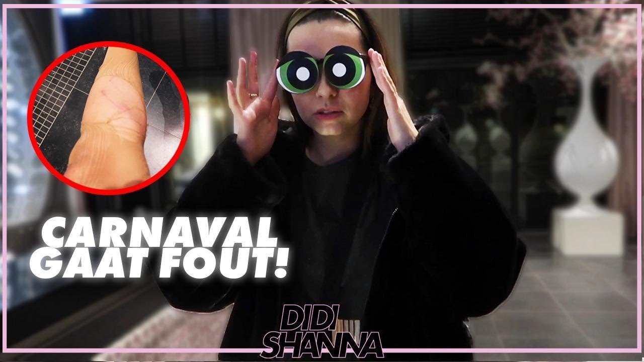 IK BEN VAN HET PODIUM GEVALLEN | CARNAVAL VLOG - Didi Shanna - YouTube