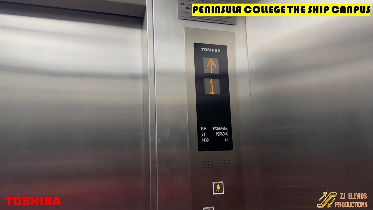 3 Toshiba Elevators at Peninsula College The Ship Campus, Batu Kawan ...