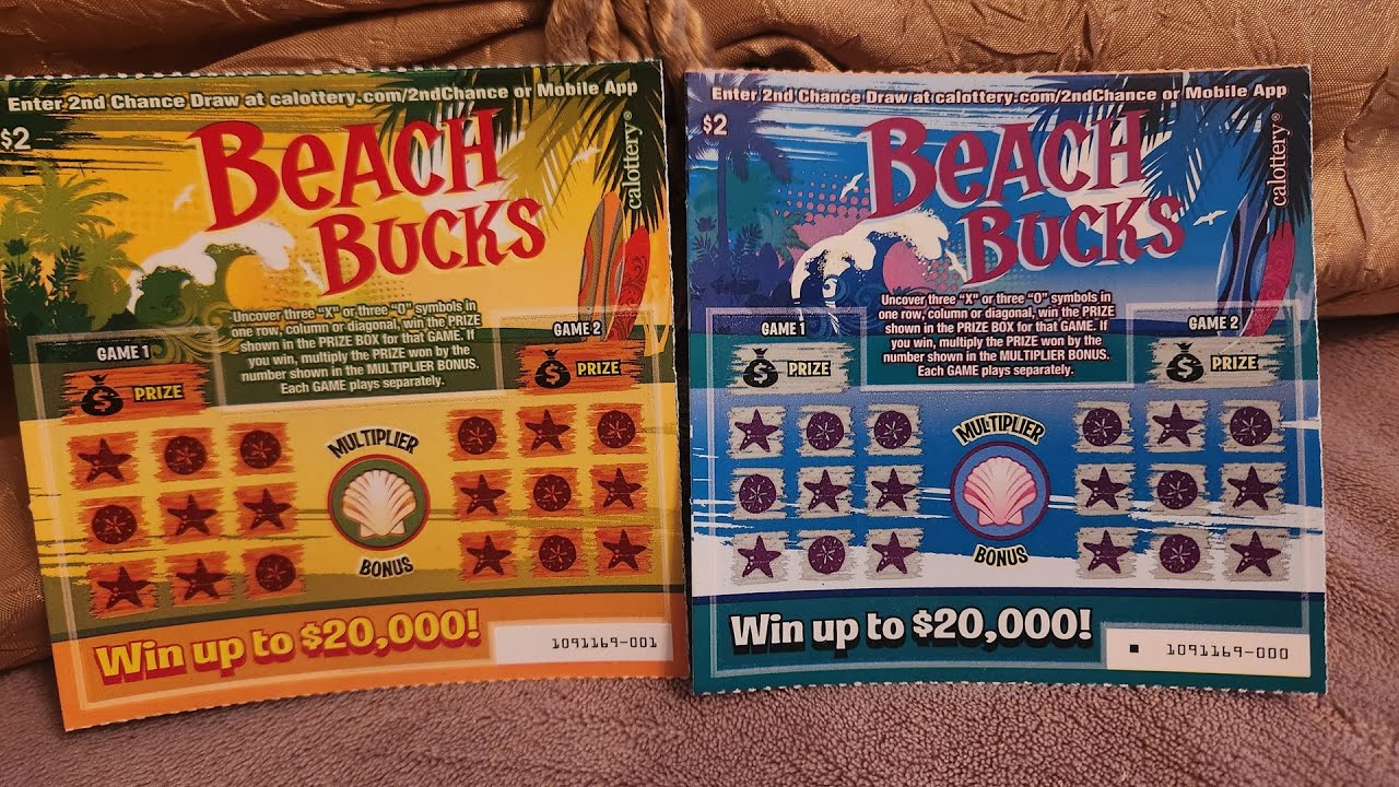 $2 Beach Bucks Scratcher - YouTube