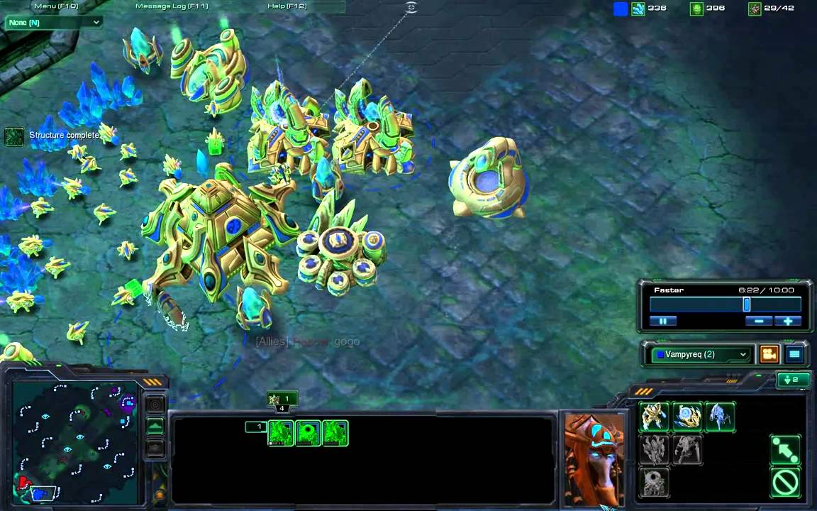 StarCraft 2: 2v2 League Match 6 (Platinum) - YouTube