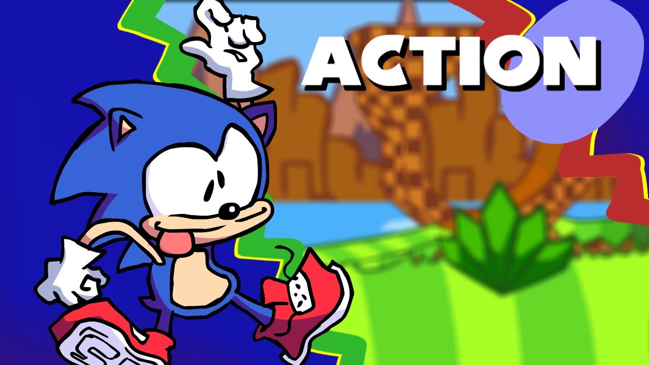 ACTION - VS. Goofy Sonic (Playable) - YouTube