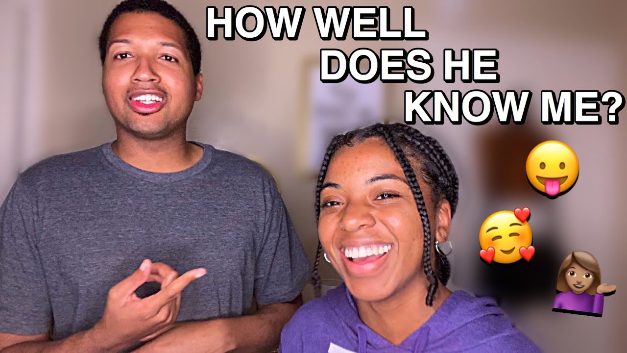 HOW WELL DOES HE KNOW ME?!? - YouTube