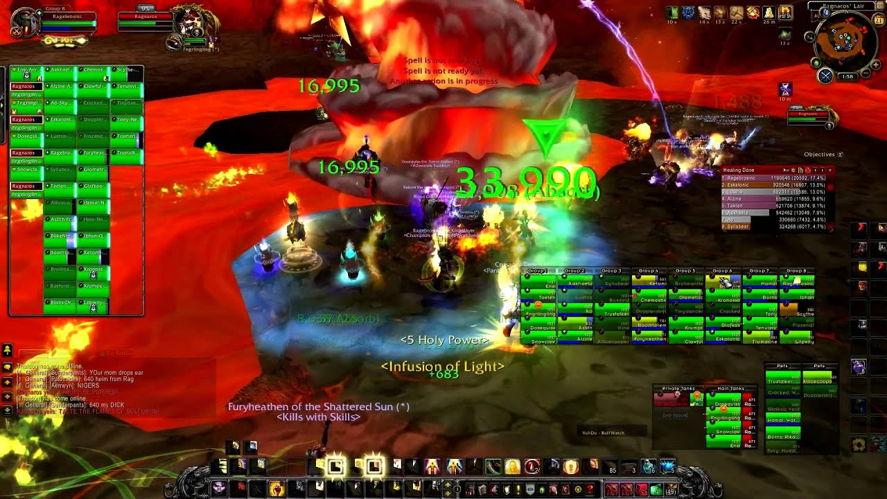 World of Warcraft: 10 Year Anniversary Level 100 Ragnaros! - YouTube