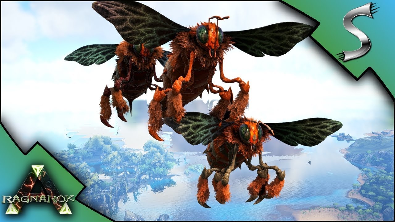 GIANT QUEEN BEE TAMING! MASSIVE HONEY FARM! - Ark: RAGNAROK [DLC ...