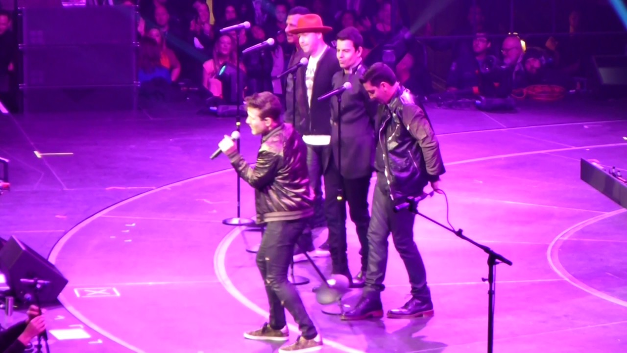 NKOTB - Please Don't Go Girl - I Heart 80's concert - YouTube