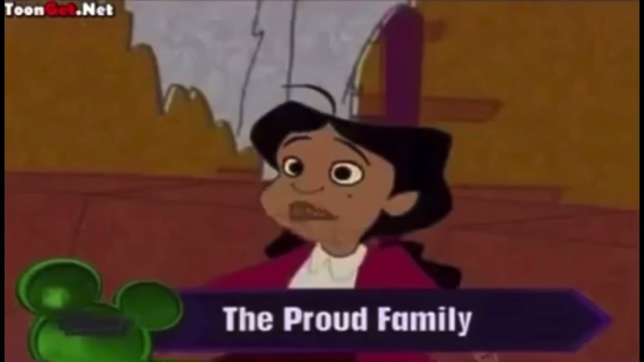 Disney Channel Screen Bug (The Proud Family) (October 2, 2009) - YouTube