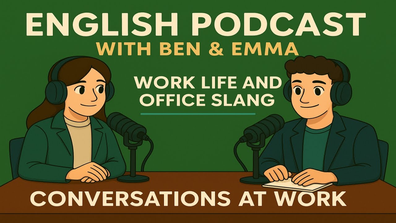 English Podcast with Ben & Emma | Work Life and Office Slang ...