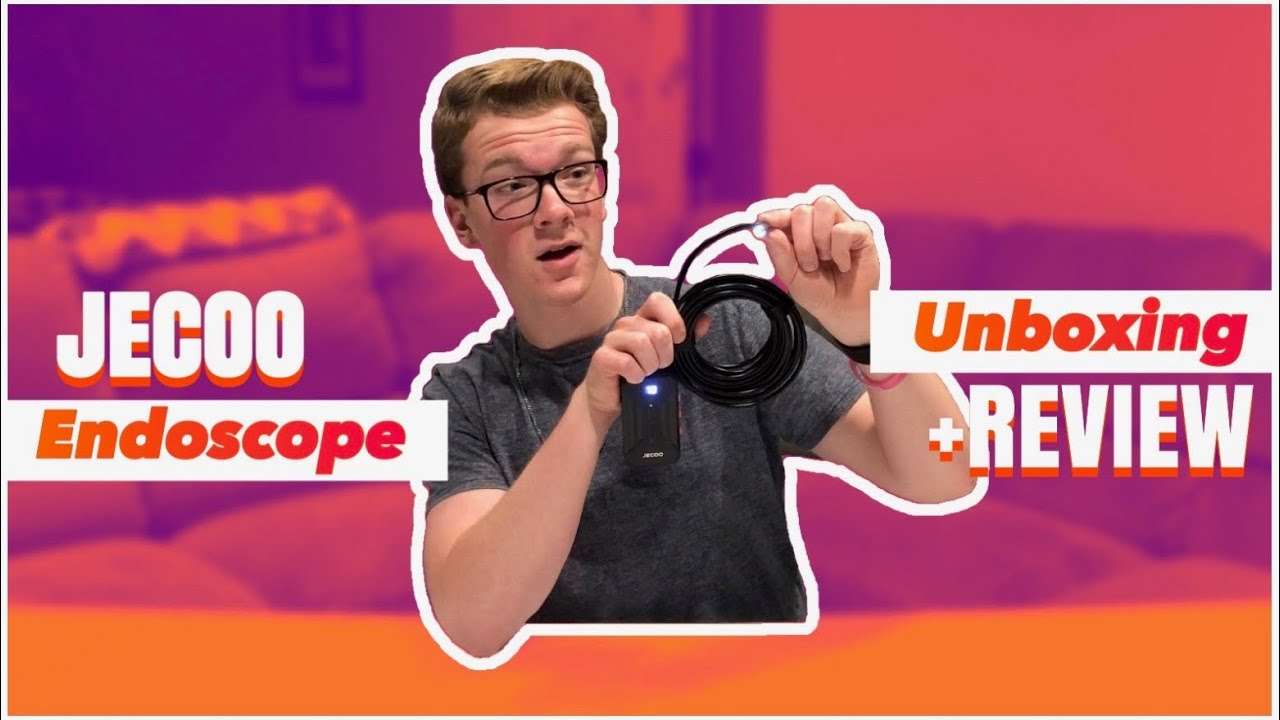 Jecoo Wireless ENDOSCOPE Unboxing and Review - YouTube