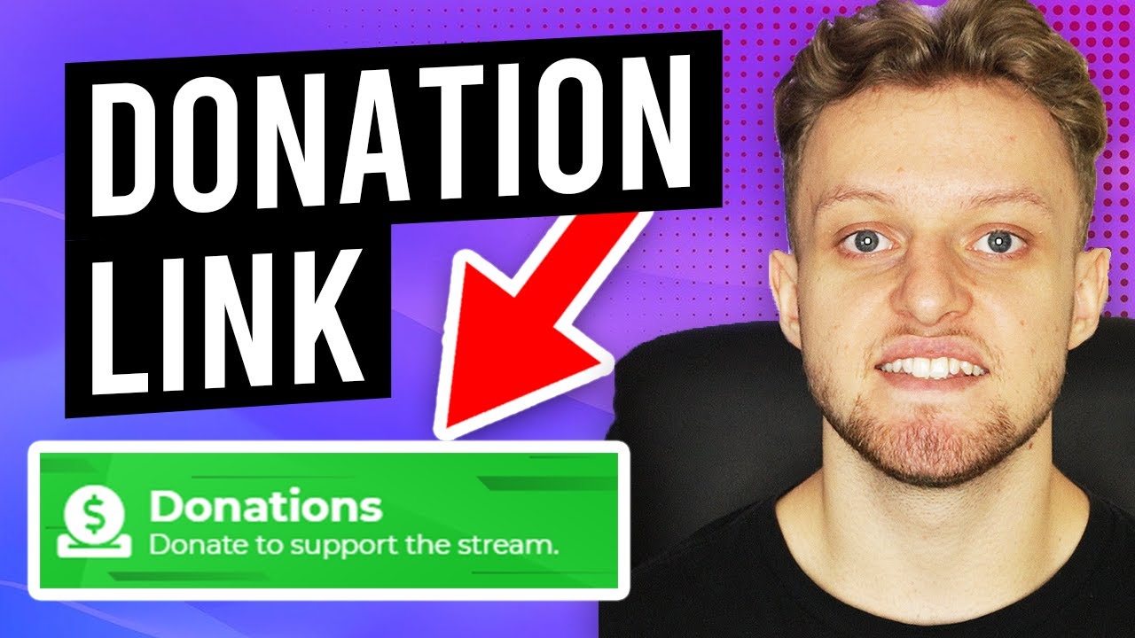 How To Add a Donation Link on Twitch (Donation Button) - YouTube