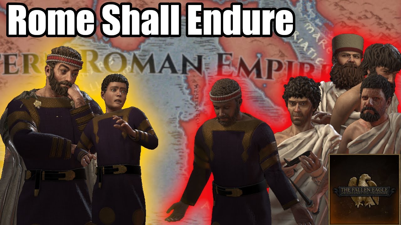 CK3 Fallen Eagle: Western Rome Braces for Anihilation - YouTube