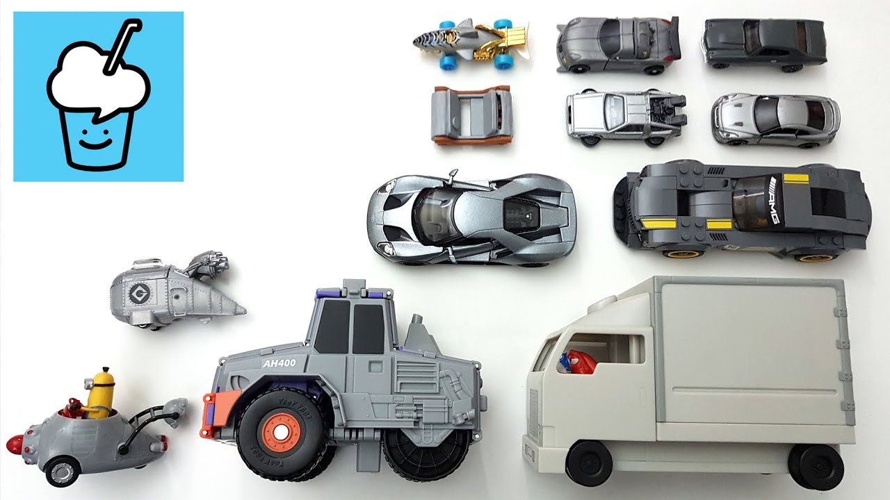 Grey Vehicles Collections Hotwheels Transformers Lego Truck Racing Car ...