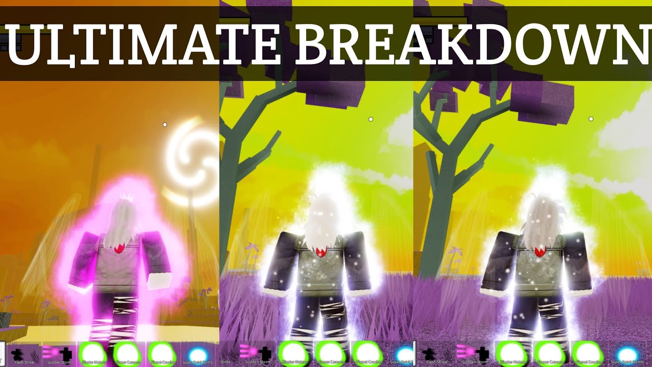 god VS MUI VS UI Full breakdown and Comparison DBZ Final Stand - YouTube