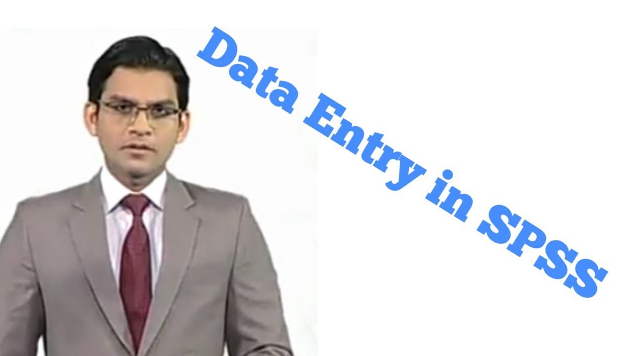 DATA ENTRY with SPSS - YouTube