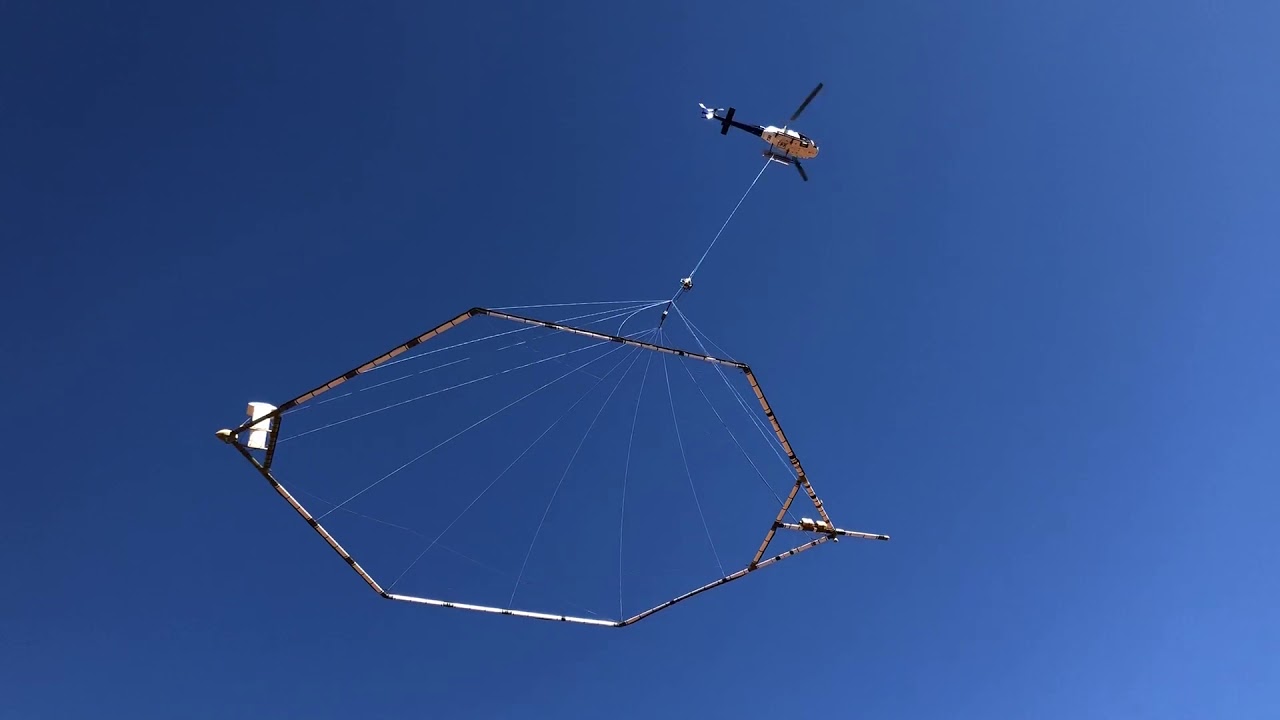 SkyTEM helicopter in action - YouTube