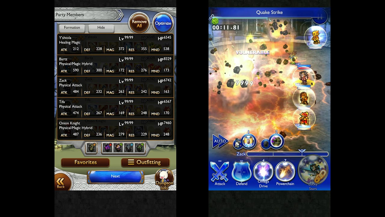 [FFRK] Mote Dungeon (Jump Start) - Spirit Mote [17.52s] - YouTube