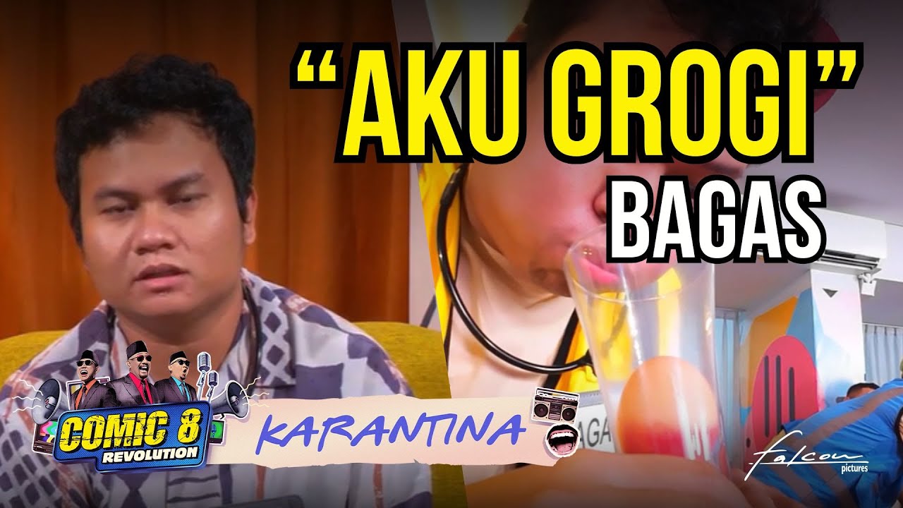 Day 23 I Aku Grogi,Bagas #comic8revolution - YouTube