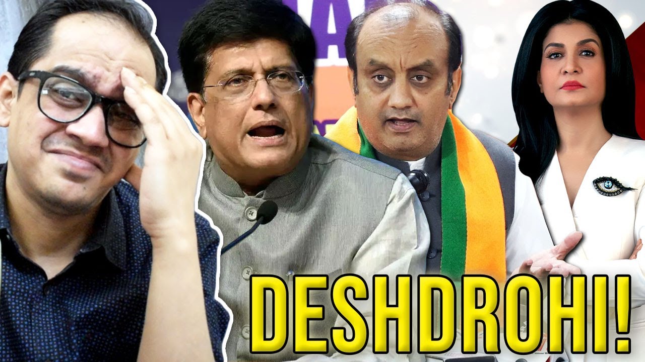 PIYUSH GOYAL ON DESHBHAKTI | DHRUV RATHEE BACKLASH | SUDHANSHU TRIVEDI ...