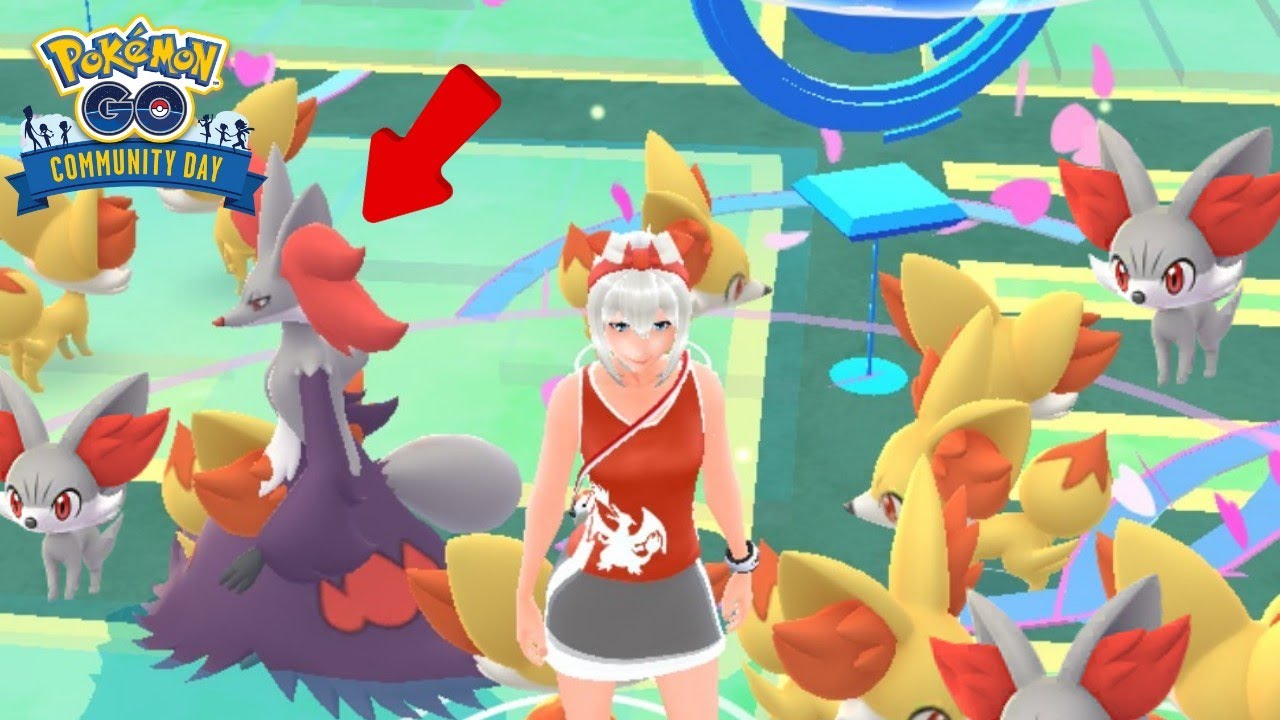 🤯Unbelievable ! Shiny DELPHOX in Wild......😳 Pokemon go | Fennekin ...