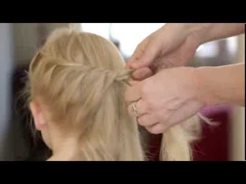 Helppo kampaus tytölle juhliin: kieputus | Meidän Perhe - YouTube